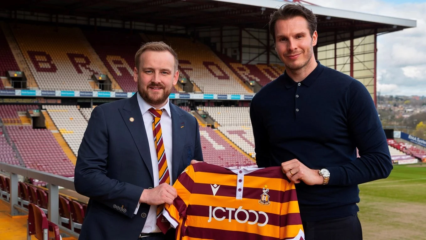 Bradford City Welcomes David Sharpe as Head of Football Operations