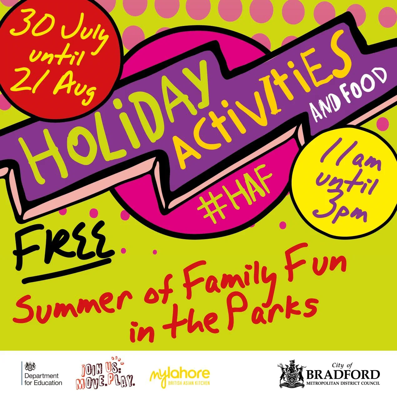 Free Summer Fun Days for Children Across Bradford District - Bradfordian