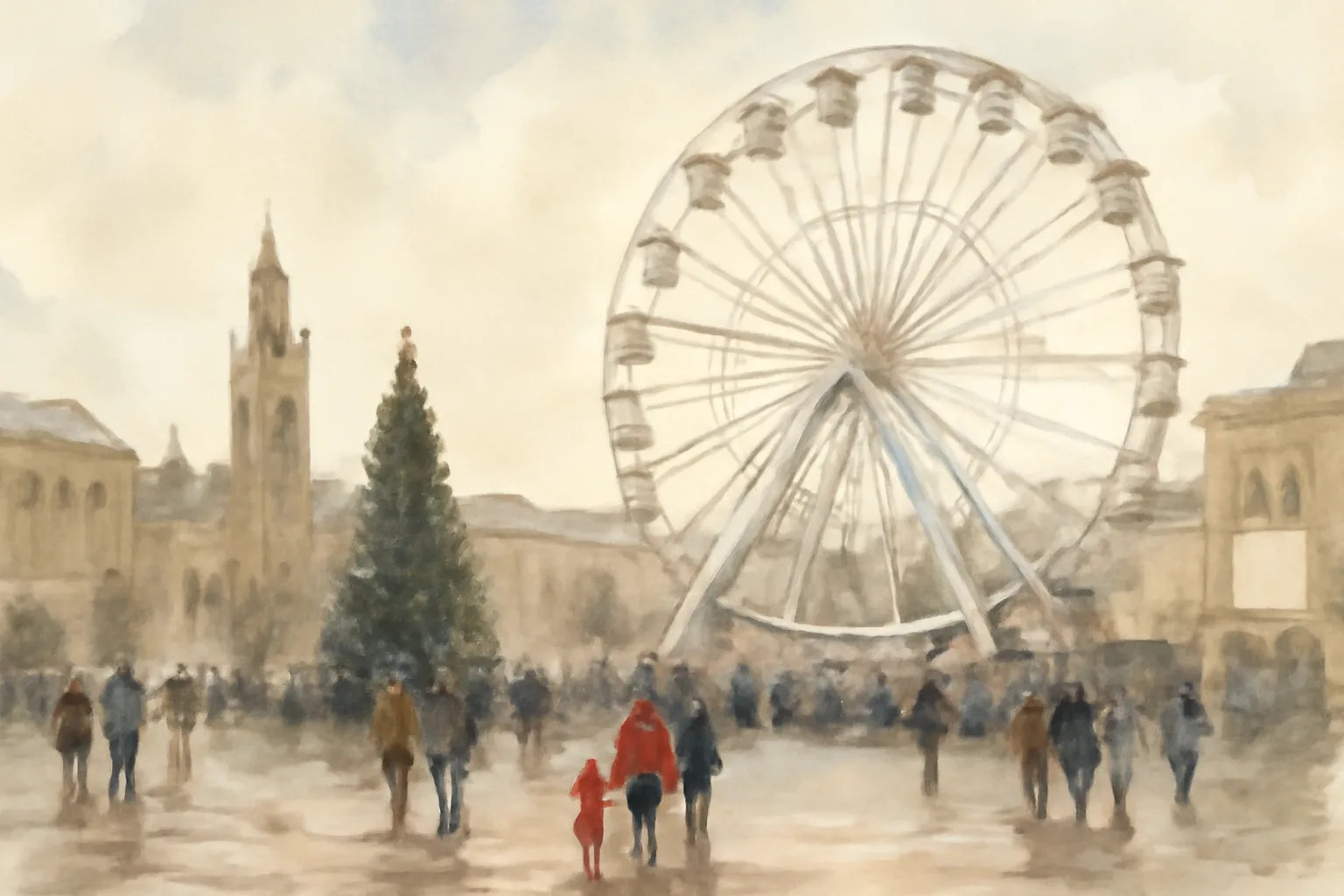 Bradford BID Wheel Opens in Centenary Square - Bradfordian