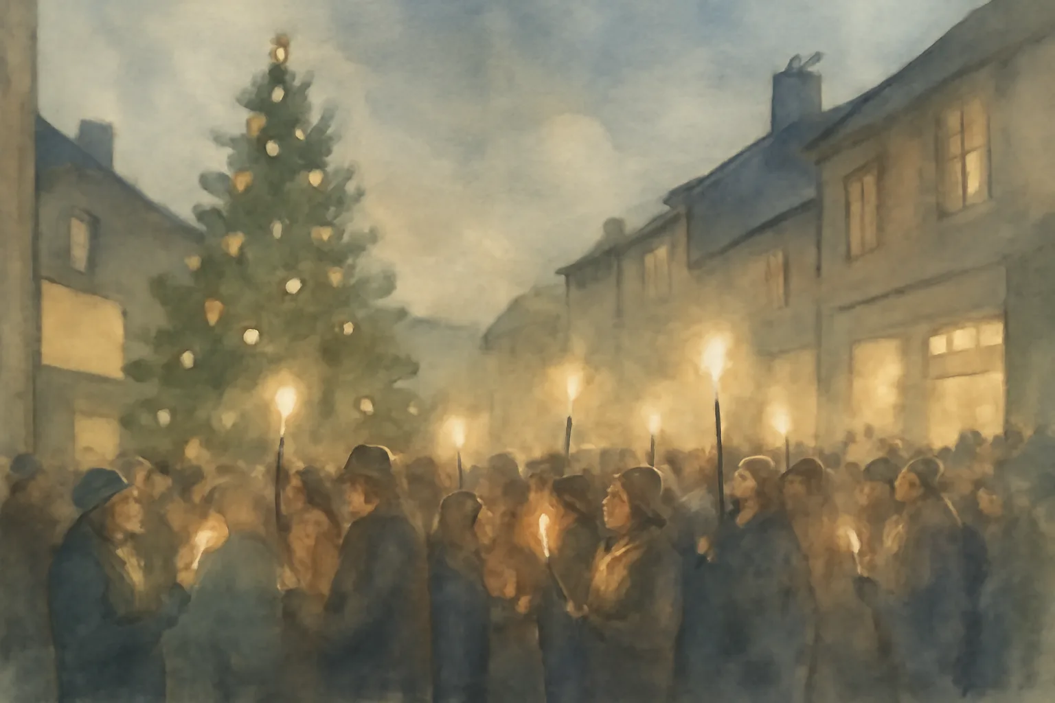 Haworth to Host Annual Torchlight Parade in December - Bradfordian